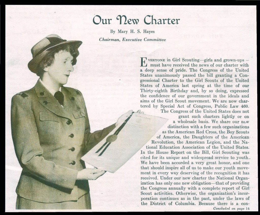 What was the Girl Scouts of America? - Girl Scout History Project